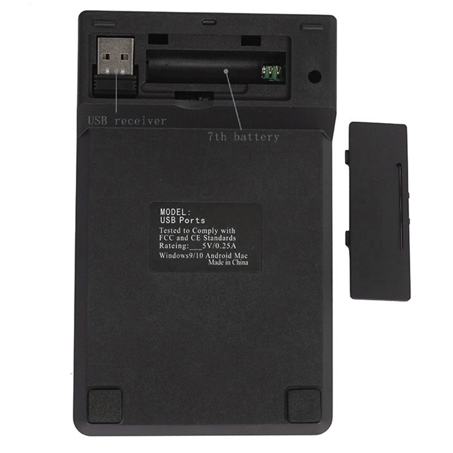 Wireless 2.4 Numeric Keypad 18-Key Bluetooth Keyboard Office Mini ...