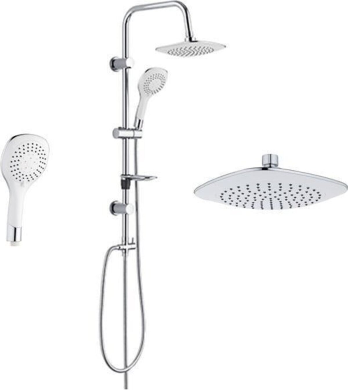 Megaw 5 in 1 Function Shower Robot Head Shower Set Shower Head System ...