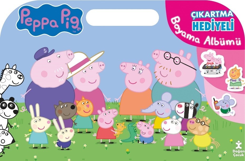 Peppa Pig Coloring Album with Sticker Gift - Hepsiburada Global