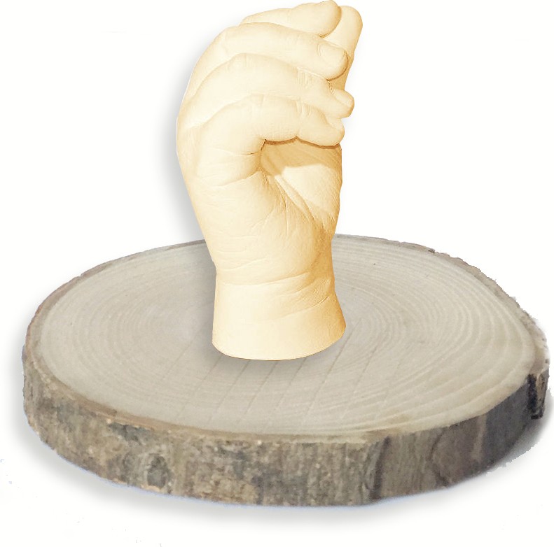 Small Prints 3D Child Handprint Sculpture Mold Set with Alginate with ...