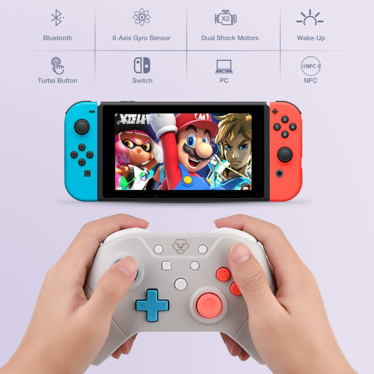 Controller - Advanced Wireless Controller for Nintendo Switch, with NFC ...