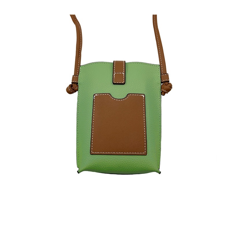 Genuine leather mobile phone bag top layer cowhide small satchel female ...
