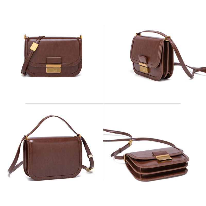 All-match bag women's single shoulder Messenger armpit tofu bag Retro ...