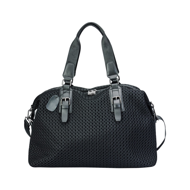 Travel Bag Simple Casual Large Bag Nylon Mesh Shoulder Bag Detachable ...