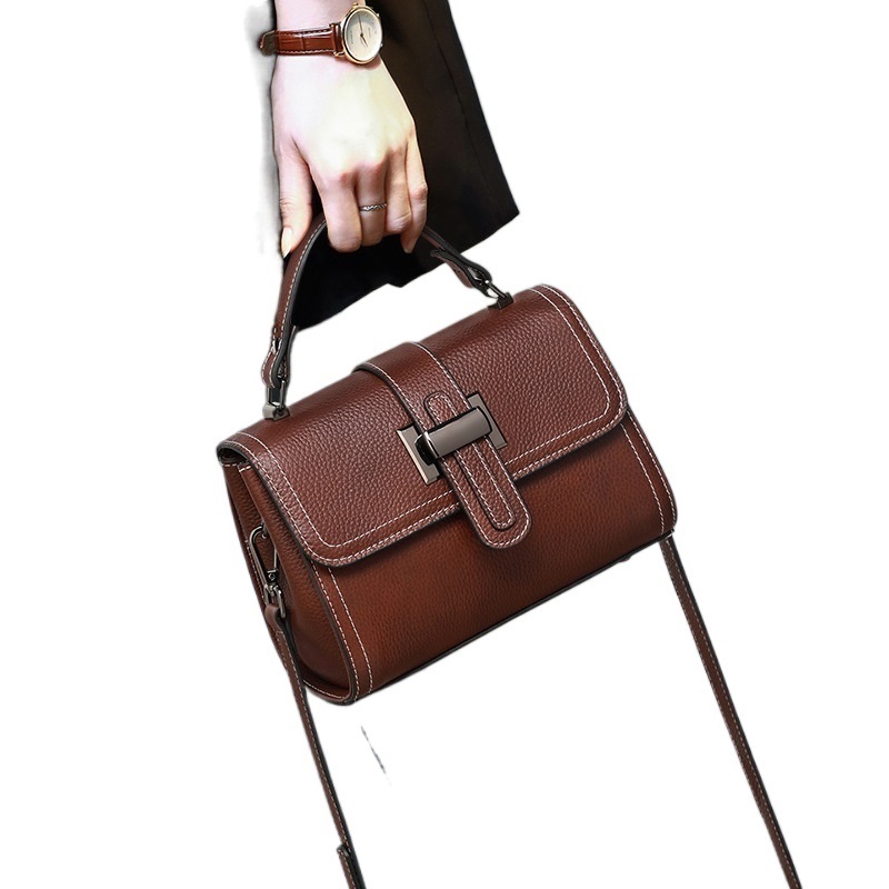 Bag women's summer Messenger bag genuine leather women's bag all-match ...