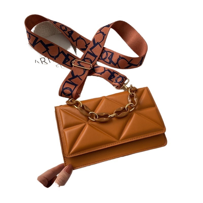 Casual sense bag one shoulder small square bag simple ins broadband ...