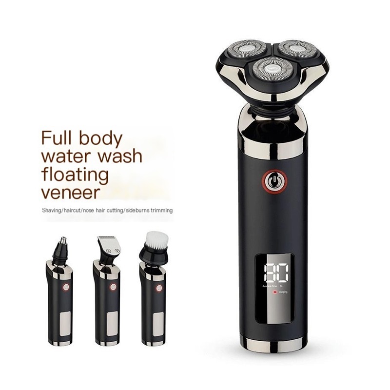 Electric razor razor rechargeable multi-function waterproof beard ...