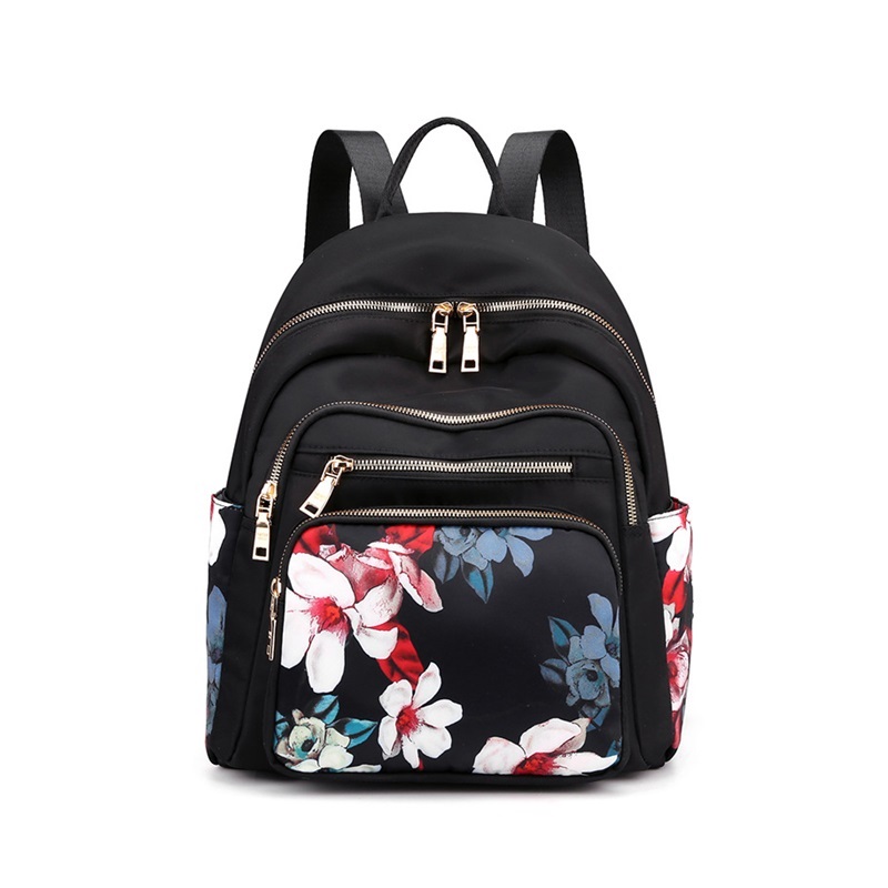 Oxford cloth backpack fashion all-match nylon travel backpack student ...