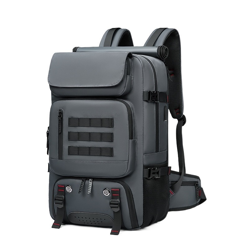 Men's backpack large-capacity outdoor hiking short-distance portable ...