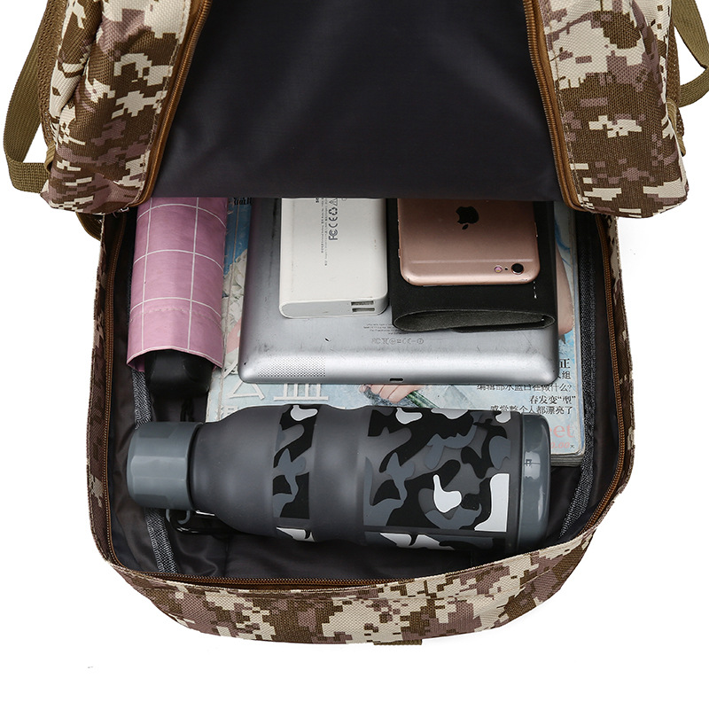 Summer camp expansion backpack children's backpack school bag leisure ...