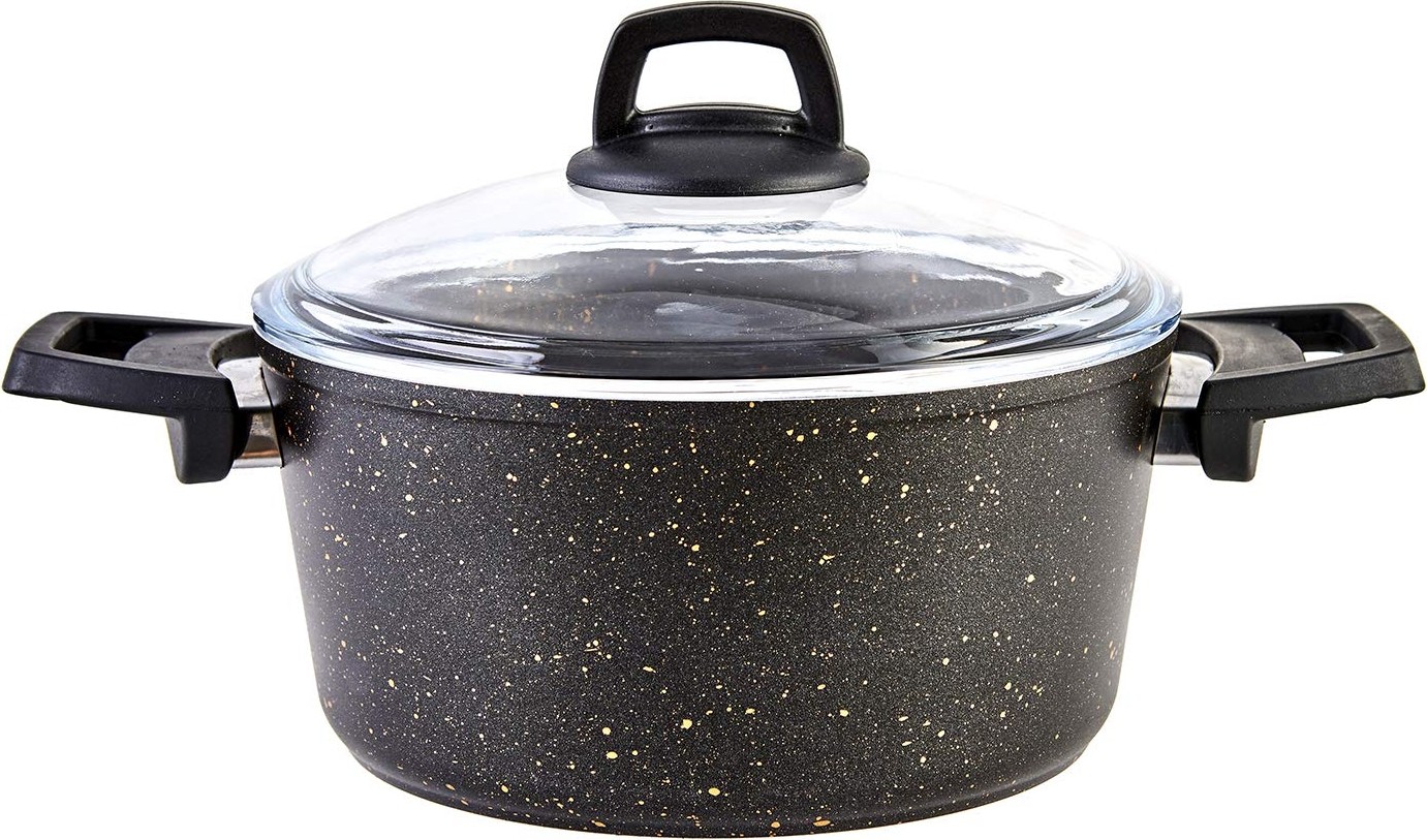 Karaca Biogranit Blackgold 7 Piece Cookware Set - Hepsiburada Global