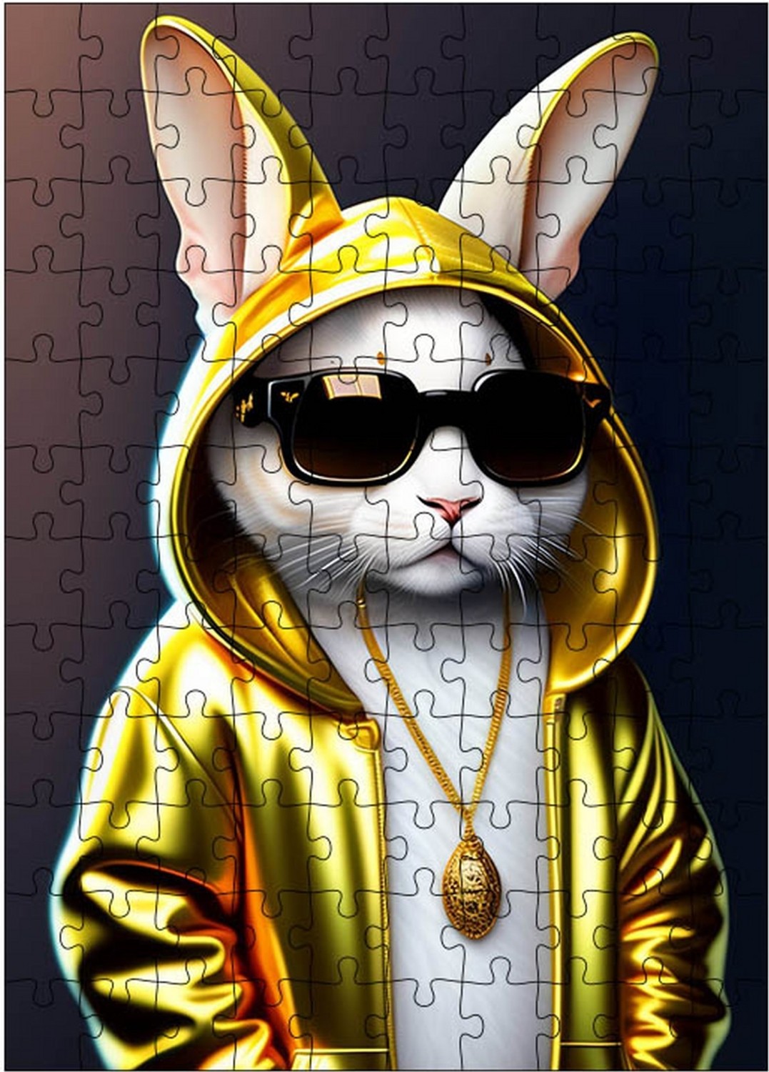 Bedeko Wooden Mdf Puzzle Rapper Rabbit 120 Pieces 25*35 cm ...