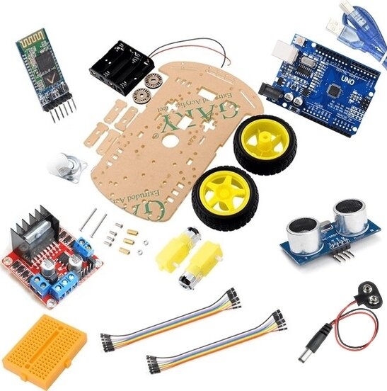 Maker Arduino Combo 2WD Full Robot Vehicle Set - Hepsiburada Global