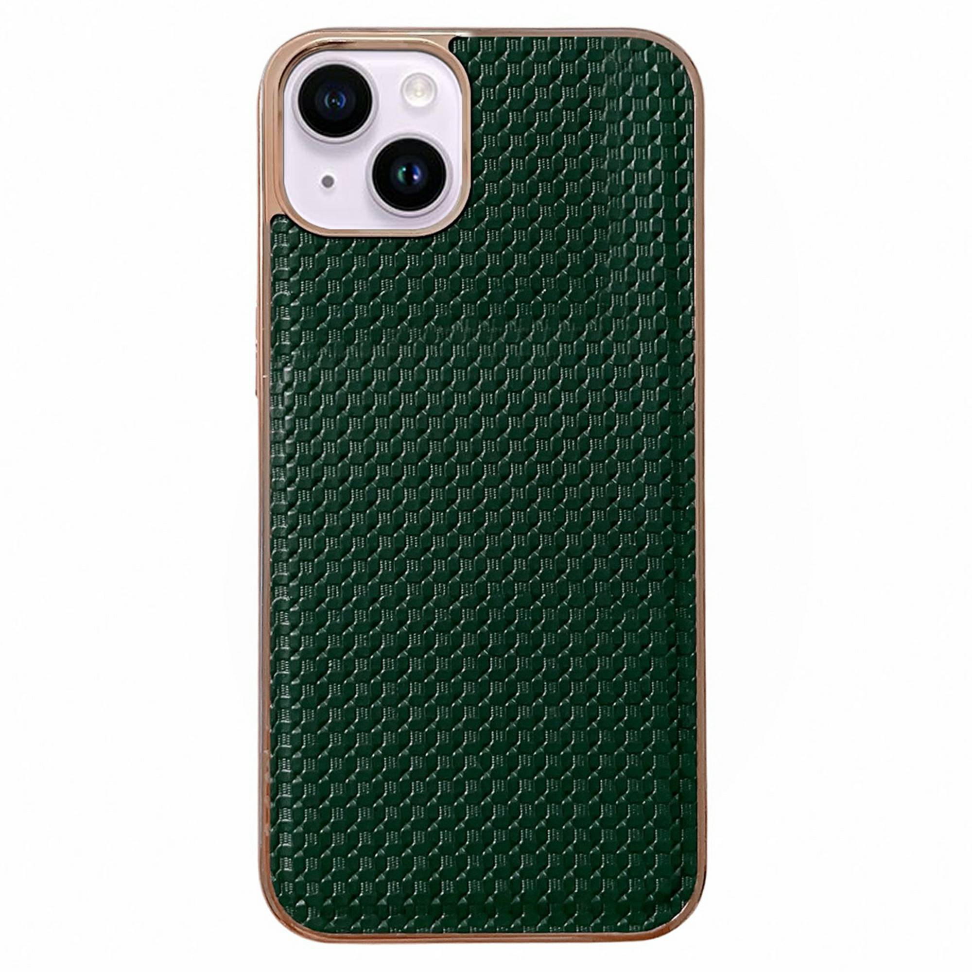 For iPhone 13 6.1 inch Cell Phone Back Shell, Fall-proof Textured ...