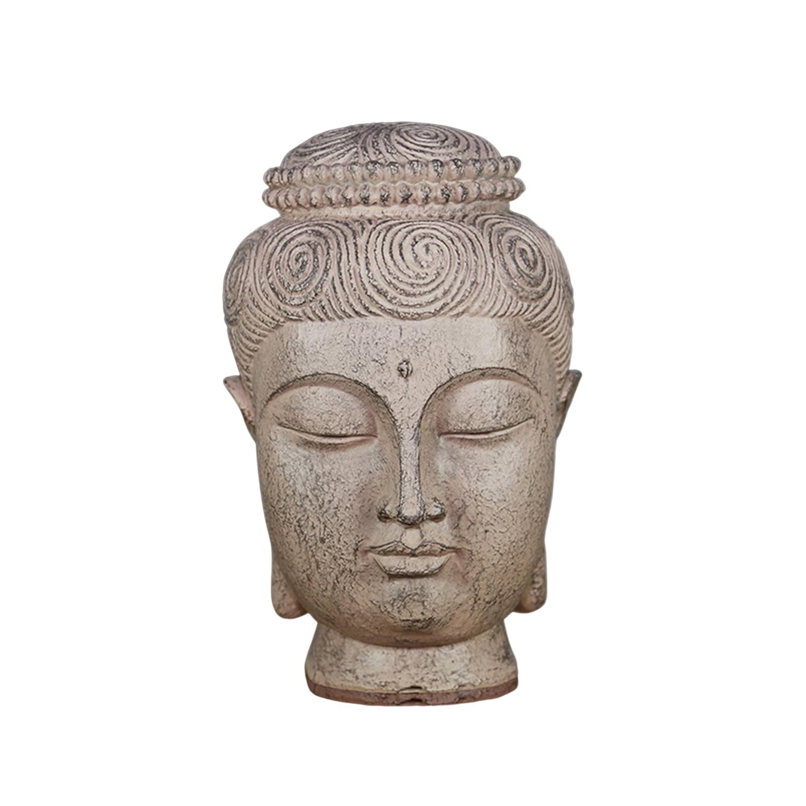 Meditation Figurines Handcrafted Collectible Sculpture Buddha Head Statue Hepsiburada Global
