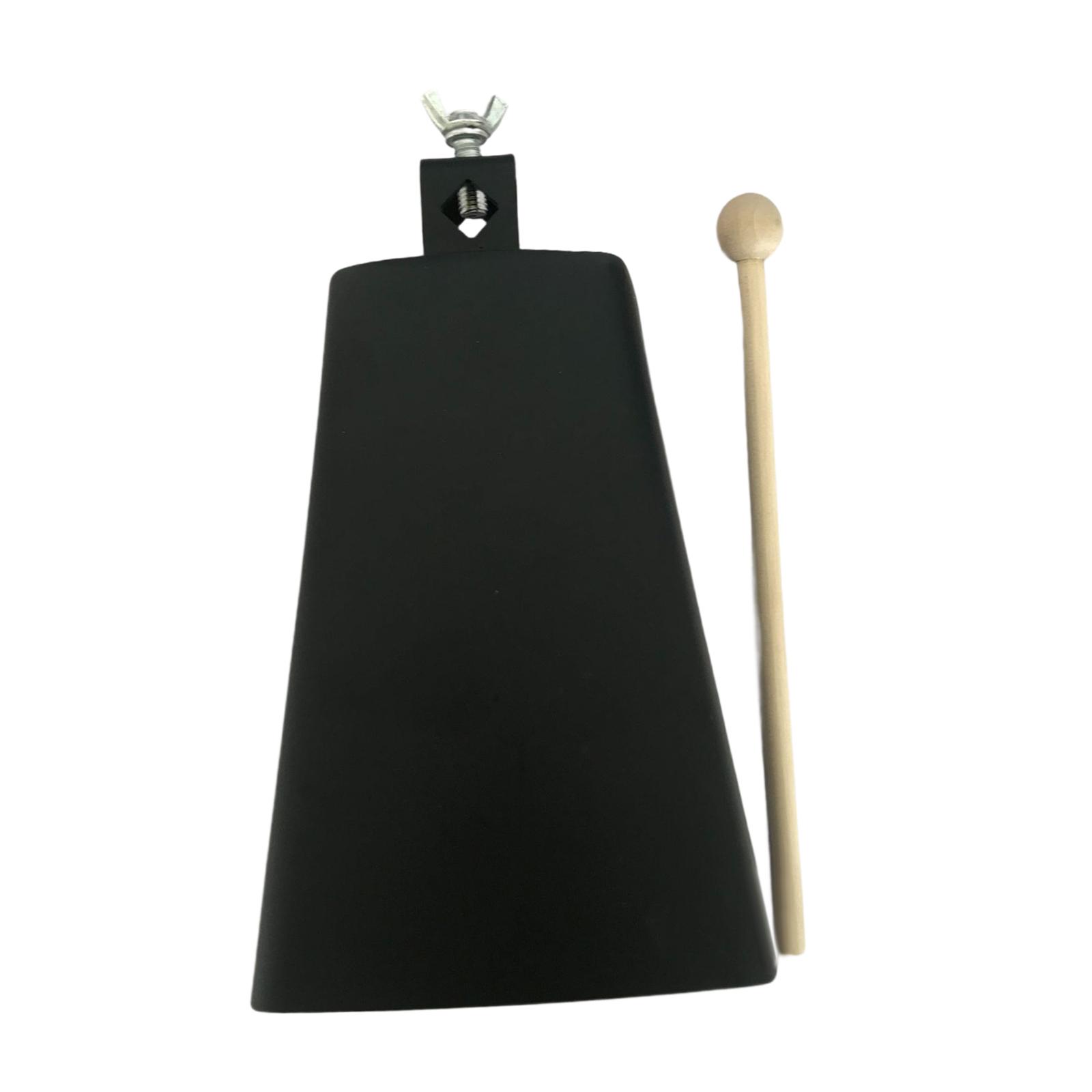 Iron Cowbell Professional Cow Bells Noise Makers Hand Percussion for ...