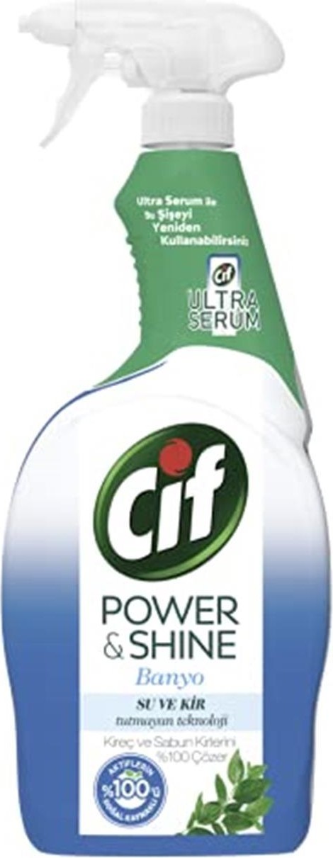 Cif Spray Cleaner Power & Shine Bathroom 750 ml - Hepsiburada Global