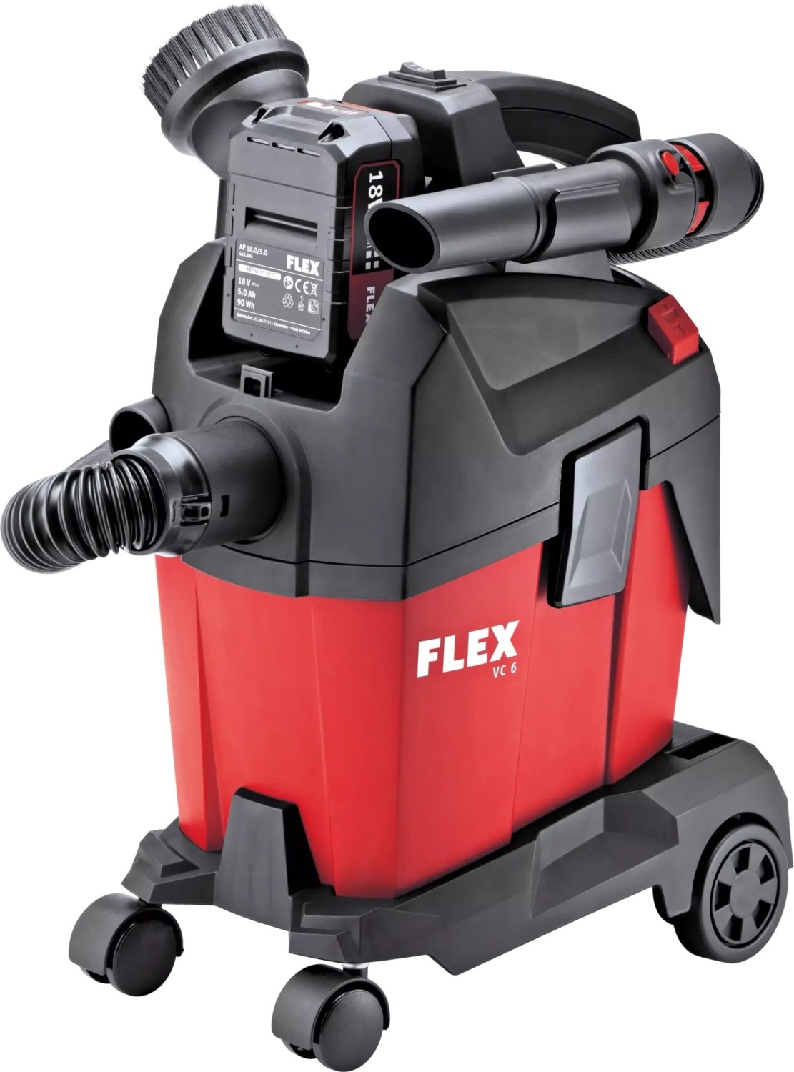 Flex Vc 6 Lmc 18.0 18V/2.5AH. Double Battery 6lt. Vacuum Cordless ...