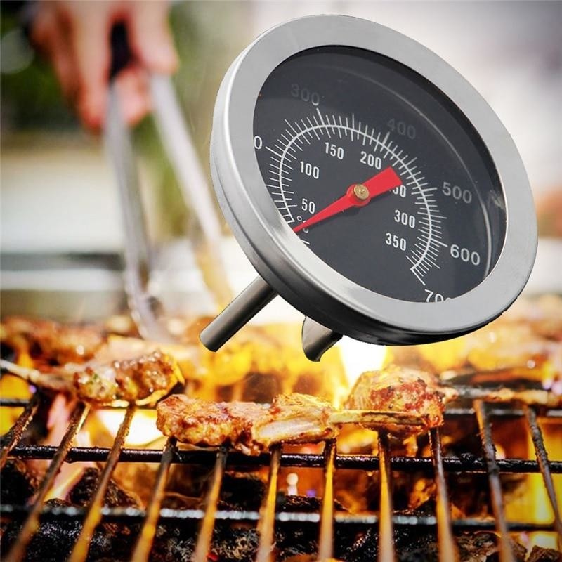 Profisher Heat Meter Thermometer 50°-350° Stainless Steel BBQ ...