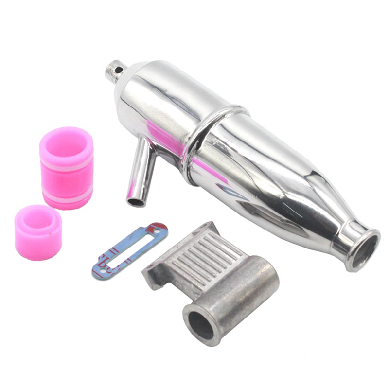 RC Remote Control Model Car Exhaust Pipe Complete Set.Silver Blue ...