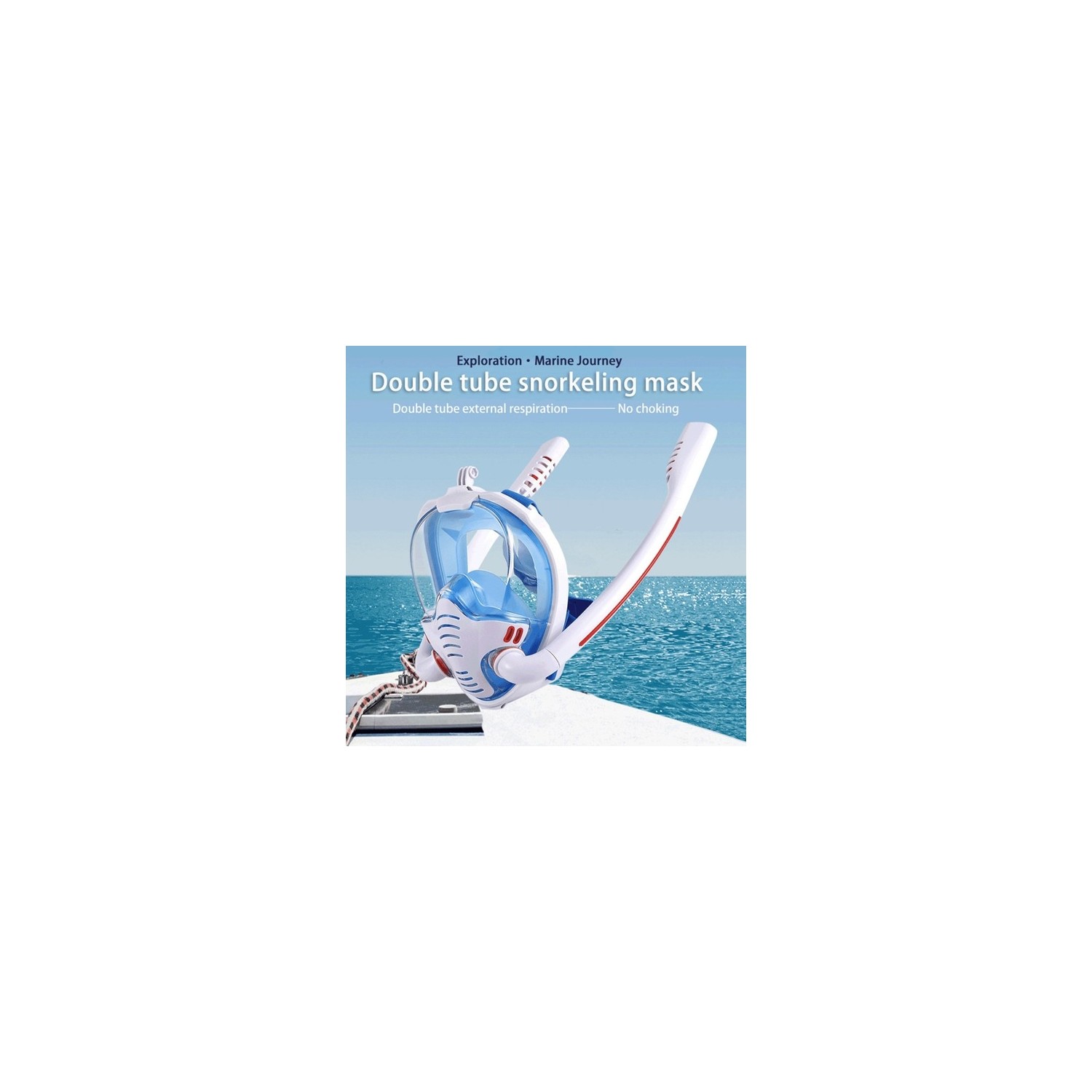 Rajaarm Snorkel Mask Full Face Snorkel Diving Mask - Hepsiburada Global