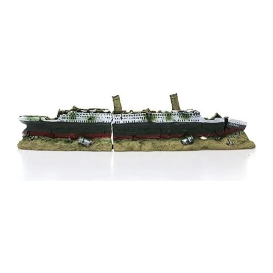 Aquarium Titanic Mediterranean Model Ship Decorations Artificial ...