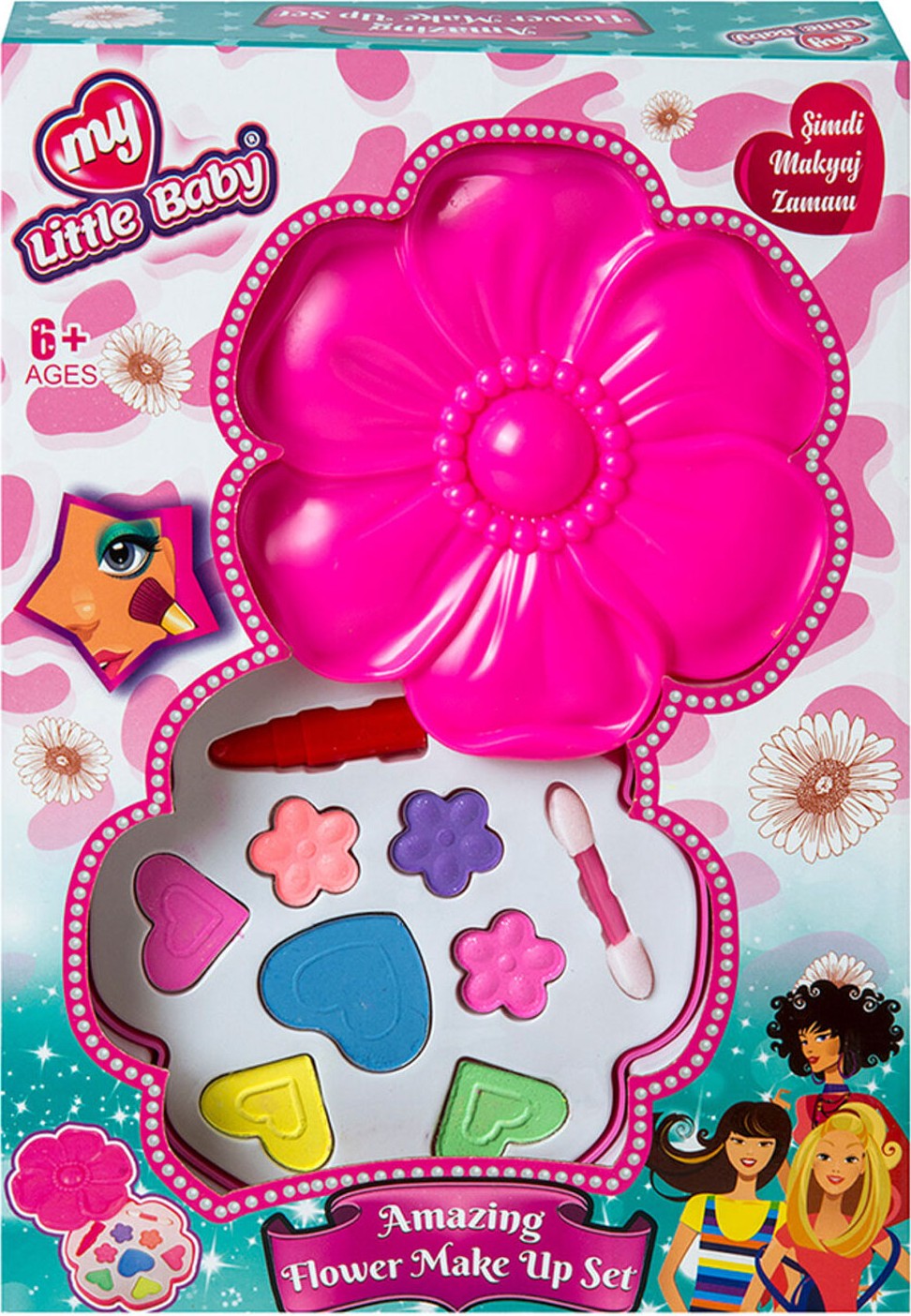 Lemon Toy Boxed Cosmetic Game Daisy Model Baby Spreadable Toy Makeup ...