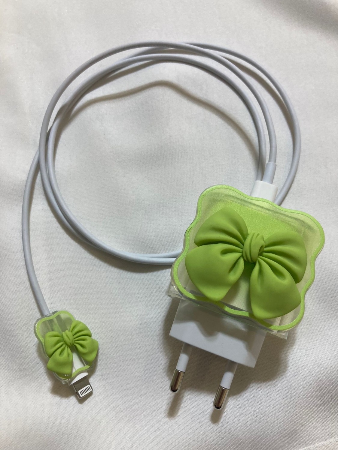 HappyCase Apple New Generation Charging Head and Cable Protector Set ...