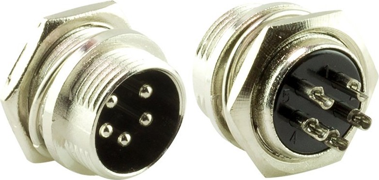 Powermaster Mayk 5 Pin Male Chassis Plug - Hepsiburada Global