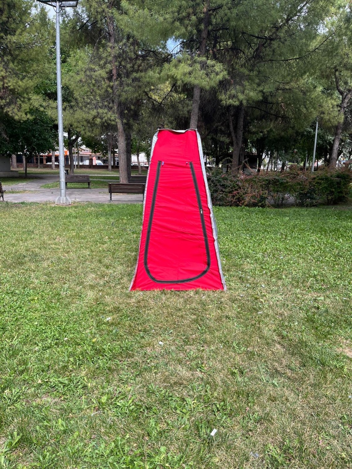 Slope Tent Camping Shower WC Dressing Tent Red - Hepsiburada Global