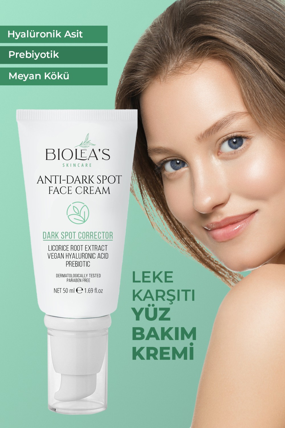 Biolea's Skincare Anti-Blemish, Brightening Face Care Cream Licorice ...