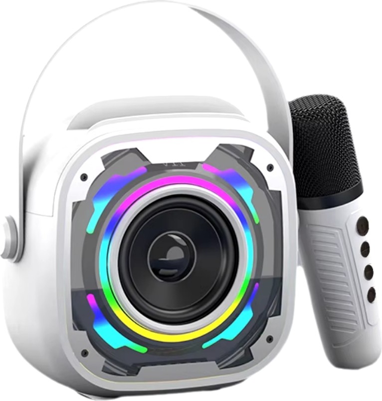 Apricot BT TF USB AUX Type-C Input Phone Stand Microphone Illuminated ...