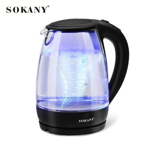 Electric Water Kettle Glass Automatic Water Kettle Water Heater Hot ...