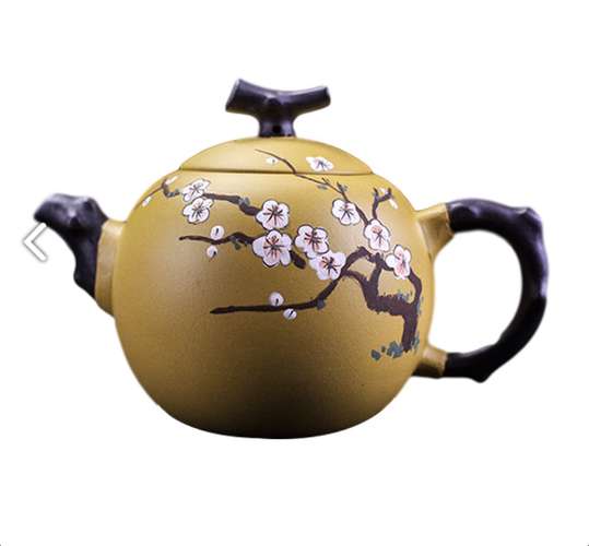 Tea Pot Purple Clay Plum Dragon Egg Teapot Ore Beauty Kettle Handmade ...