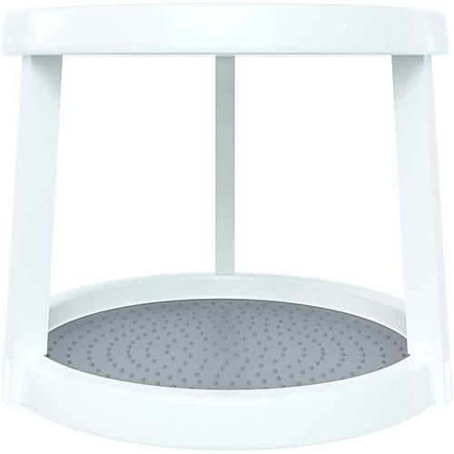 Two Tier Twin Turntable Storage Turntable Multi Level Rotary Kitchen ...