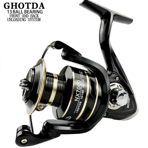 7000 Series High Speed Rock Fishing Wheel All Metal Spool Spinning Reel ...