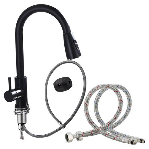 Kitchen Hot And Cold Water Faucet With Telescopic Nozzle Farmyard ...