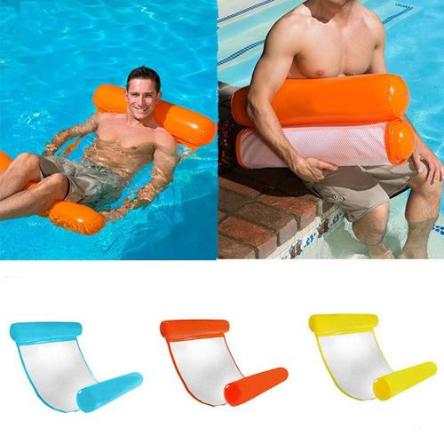 1pc Inflatable Lilo Air Lounger Mat Bed Swimming Pool Beach Float ...