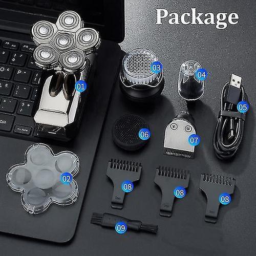 Multifunction Men Trimmer Set 6 Blades Shaver - Hepsiburada Global