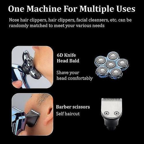 Multifunction Men Trimmer Set 6 Blades Shaver - Hepsiburada Global