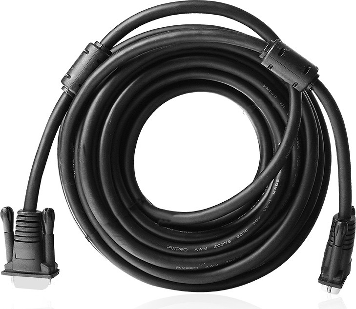 Dark 10 Meter Ferrite Core EMI/RFI Filtered VGA Monitor Cable (DK-CB ...