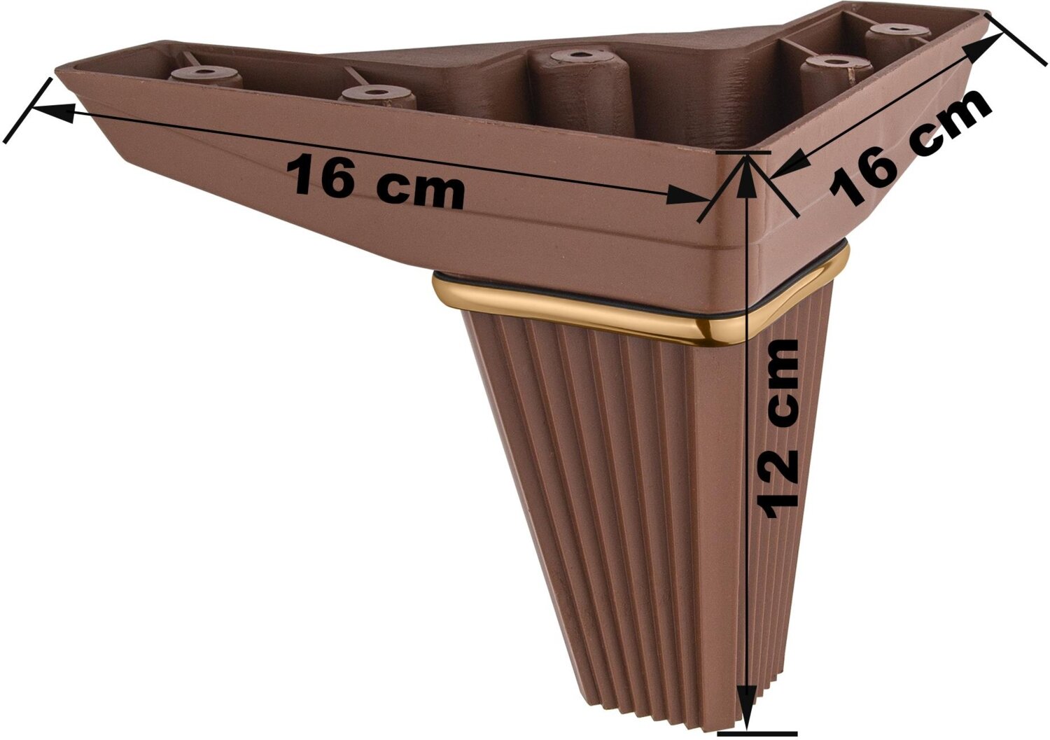 Istanbul E-Hırdavat Mobilya Sofa Legs Base Table Leg TV 12 Cm 1 Piece ...