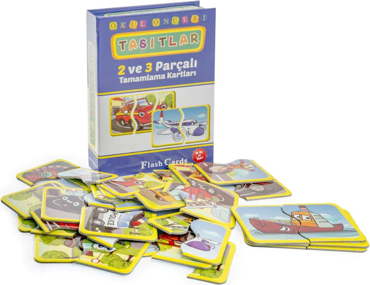 Diy Toy Diytoy Vehicle Completion, Intelligence Cards, 2 and 3 Piece ...