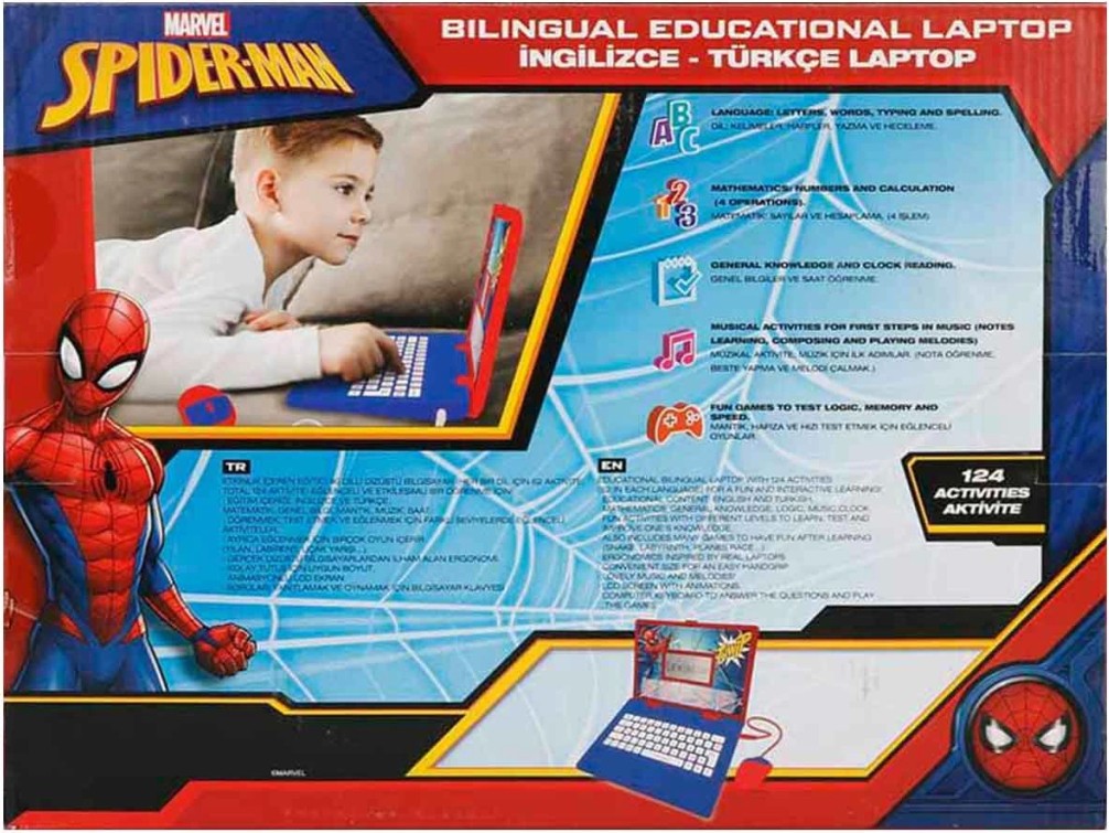 Spiderman English Turkish Laptop - Hepsiburada Global