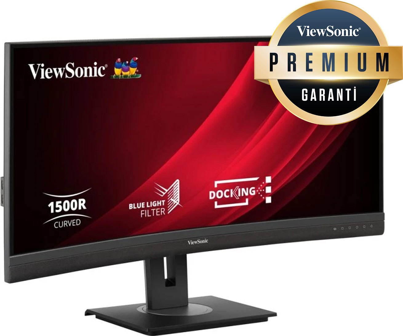 Viewsonic VG3456C 34" Uwqhd Ergonomic 100W USB C and RJ45 21:9 Curved ...