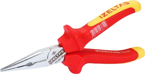 Izeltaş 1000V Electrician Insulated Needle Nose Pliers 200MM ...