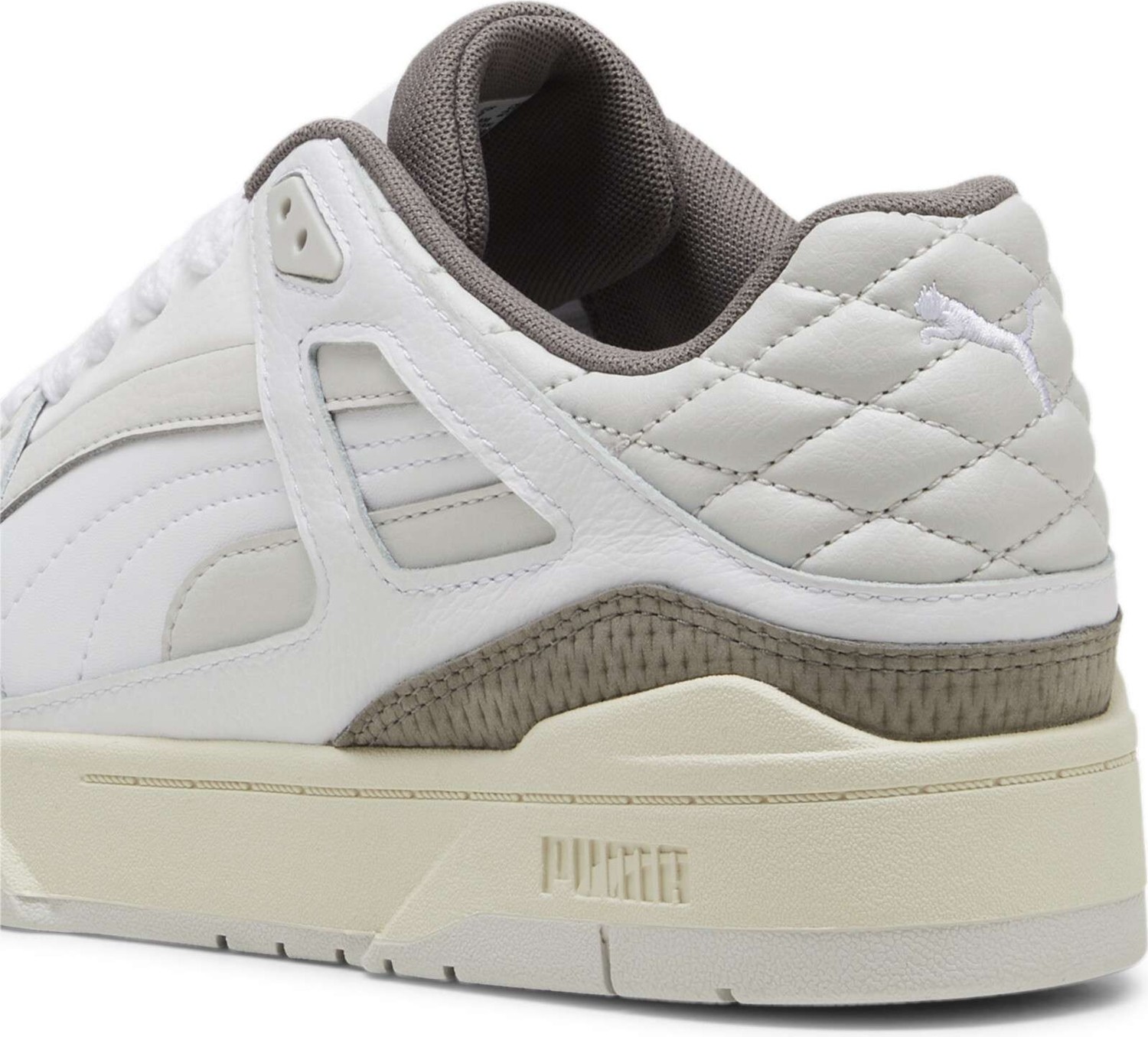 Puma Puma White-Glacial Gray Puma Slipstream Lux White Casual Sneakers ...