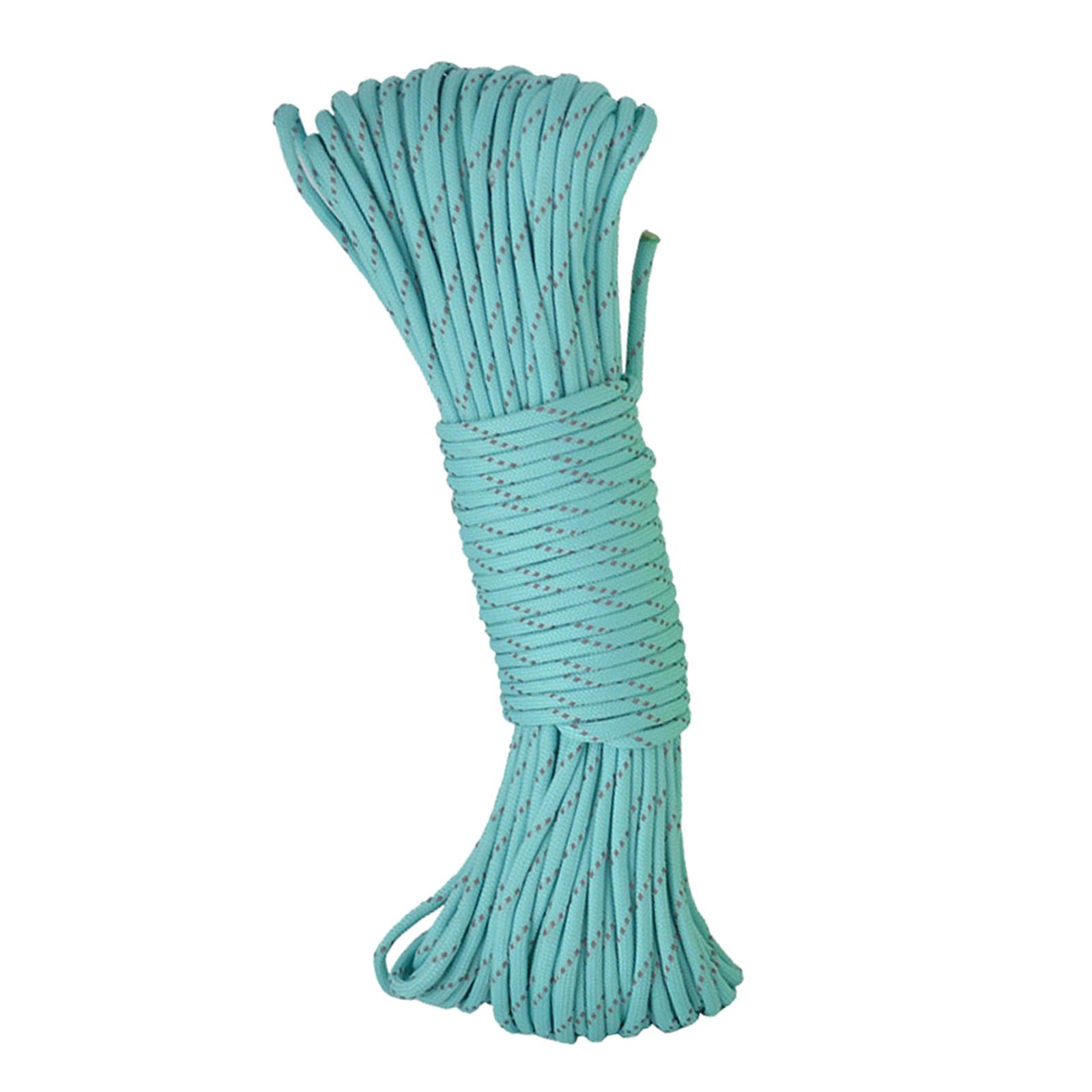 Outdoor Luminous Rope 101 ft Binding Pull Rope Camping Rope Accessories ...