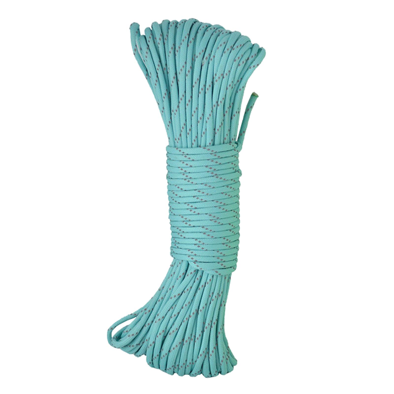 Outdoor Luminous Rope 101 ft Binding Pull Rope Camping Rope Accessories ...