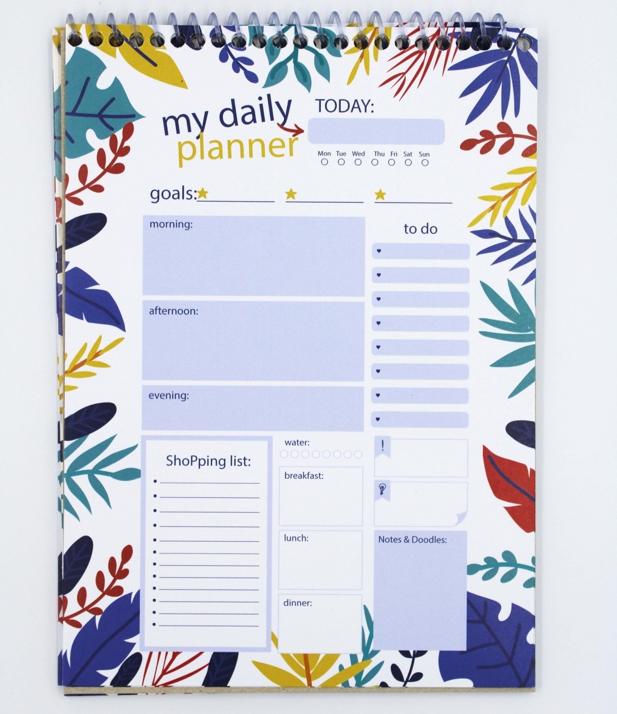 E&d Art Top Spiral Daily Planner A5 Daily Planner - Flow - Hepsiburada ...